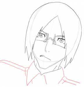 How to Draw Uryu Ishida from Bleach Step by Step Drawing Lesson – How ...