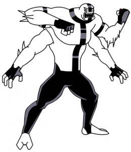 How to Draw Four Arms Alien from Ben 10 with Simple Steps Lesson – Page 3 – How to Draw Step by ...