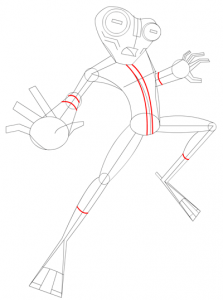 How to Draw Grey Matter from Ben 10 with Easy Step by Step Drawing ...