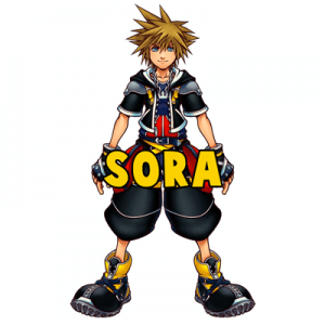 How to Draw Sora from Kingdom Hearts in Step by Step Drawing Tutorial ...