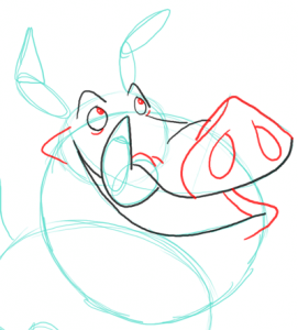 How to Draw Pumba from Lion King in Easy Steps Tutorial – How to Draw ...