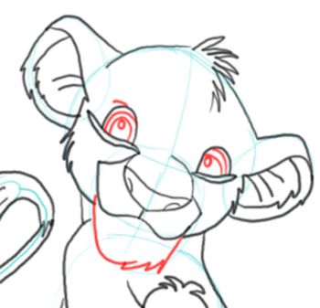 How to Draw Simba from Lion King Step by Step Drawing Tutorial – Page 2 ...