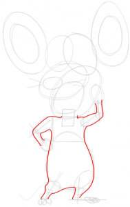 How to Draw Pip from Back at the Barnyard with Step by Step Drawing ...