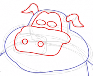 How to Draw Pig from Back at the Barnyard in Easy Steps Drawing ...