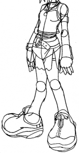 How to Draw Kairi from Kingdom Hearts in Easy Steps – Page 2 – How to ...