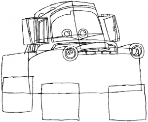 How to Draw Tow Mater from Disney Cars Movie – How to Draw Step by Step ...