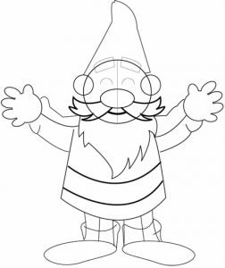 How to Draw Cartoon Gnomes Step by Step Drawing Tutorial – Page 2 – How ...