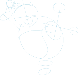 How to Draw Po from Kung Fu Panda 1 and 2 with Easy Steps Drawing ...