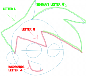 How to Draw Danny Phantom with Simple Step by Step Drawing Tutorial ...