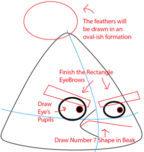 How to Draw Yellow Angry Bird with Easy Step by Step Drawing Tutorial ...