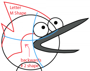 How to Draw Mordecai from Regular Show with Easy Step by Step Drawing ...