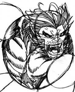 How to Draw Beast from Marvel’s X-Men Superhero Team Drawing Tutorial – How to Draw Step by Step ...