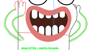 How to Draw Finberley from Disney’s Fish Hooks with Easy Step by Step ...
