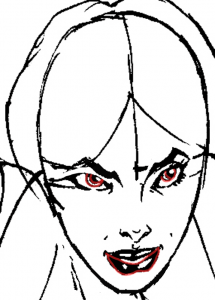 How to Draw Rogue from Marvel’s X-Men Superhero Team Drawing Tutorial ...