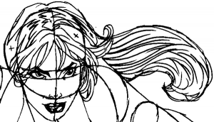 How to Draw Rogue from Marvel’s X-Men Superhero Team Drawing Tutorial ...