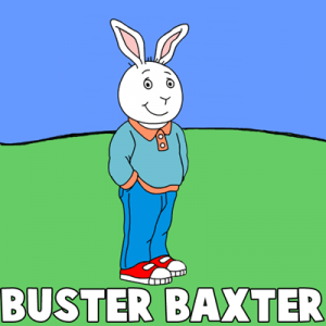 How to Draw Buster Baxter from PBS’s Arthur with Easy Step by Step ...