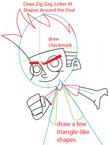 How to Draw Johnny Test from Johnny Test with Easy Step by Step Drawing ...