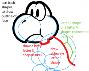 How to Draw Koopa Troopa from Nintendo’s Super Mario Bros. with Easy ...