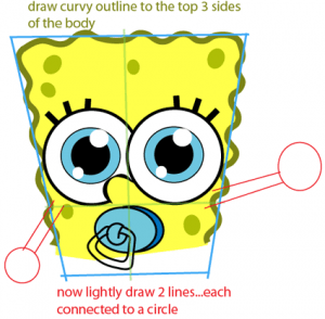 How to Draw Baby SpongeBob SquarePants from SpongeBob SquarePants with ...