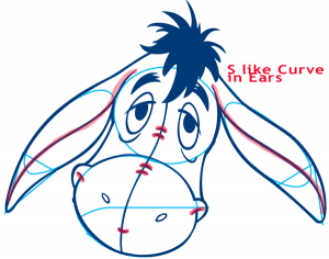 How to Draw Eeyore from Winnie the Pooh with Easy Step by Step Drawing ...