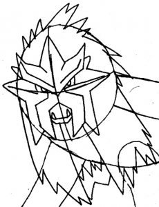 How to Draw Entei from Pokemon with Easy Step by Step Drawing Tutorial ...