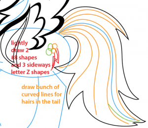 How to Draw Rainbow Dash from My Little Pony Friendship is Magic with ...