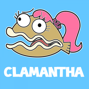 How to Draw Clamantha from Fish Hooks with Easy Step by Step Drawing ...