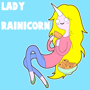 How to Draw How to draw Lady Rainicorn from Adventure Time with Easy ...