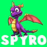 How to Draw Spyro the Dragon with Easy Step by Step Drawing Tutorial - How to Draw Step by Step ...