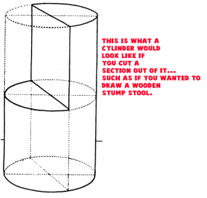 How to Draw Cylinders and Drawing Shaded Cylindrical Objects with Cast ...
