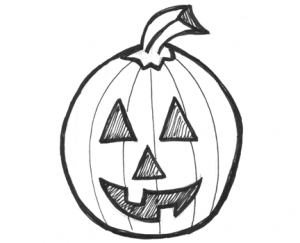 How to Draw Jack O’Lanterns and Pumpkins with Easy Step by Step Drawing ...
