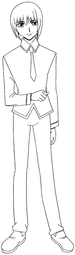 How to Draw Yuki Sohma from Fruits Basket with Easy Step by Step ...