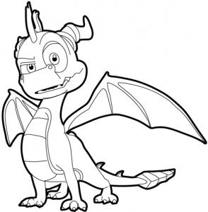 How to Draw Spyro the Dragon with Easy Step by Step Drawing Tutorial – Page 3 – How to Draw Step ...