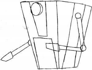 How to Draw a Claptrap from the game Borderlands with Easy Step by Step ...