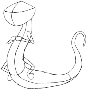 How to Draw Randall Boggs from Monsters Inc. with Easy Step by Step ...