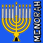How to Draw Hanukkah Menorahs with Easy Step by Step Drawing Tutorial ...