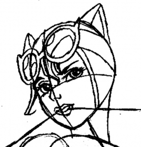 How to Draw DC Comics Catwoman with Easy Step by Step Drawing Comics ...