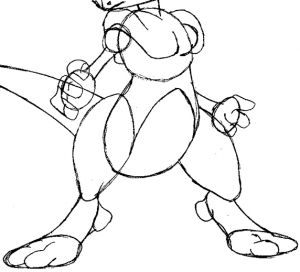 How to Draw Mewtwo from Pokemon with Easy Step by Step Drawing Tutorial ...