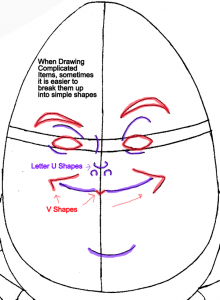 How to Draw Humpty Dumpty from Puss In Boots with Easy Step by Step ...