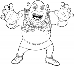 How to Draw Shrek from Shrek with Easy Step by Step Drawing Tutorial ...