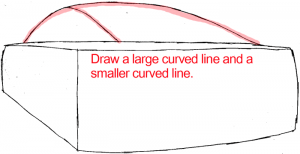 How to Draw the Back of a Car with Easy Step by Step Drawing Tutorial ...