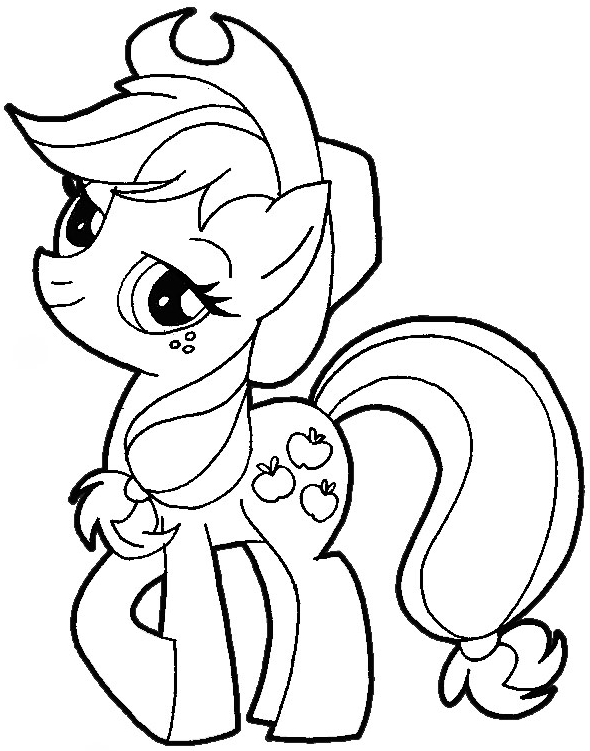 Applejack Outline