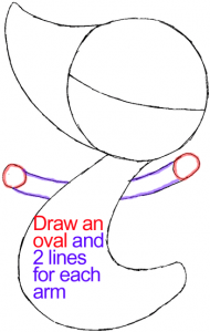 How to Draw Snivy from Pokémon with Easy Step by Step Drawing Tutorial ...