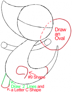 How to Draw Snivy from Pokémon with Easy Step by Step Drawing Tutorial ...