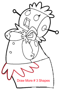 How to Draw Rosie from The Jetsons with Easy Step by Step Drawing ...