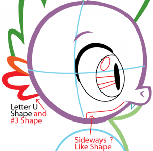 How to Draw Spike from My Little Pony with Easy Step by Step Drawing ...