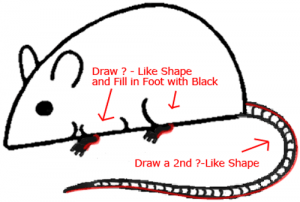 Big Guide to Drawing Cartoon Mice with Basic Shapes for Kids – How to ...