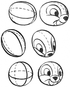 Drawing Cartoon Heads from Every Angle and Position Tutorial - How to ...