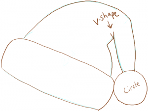 How to Draw Santa Hats with Easy Steps - How to Draw Step by Step ...