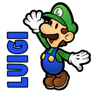 How to Draw Paper Luigi from Paper Mario Step by Step Drawing Tutorial ...